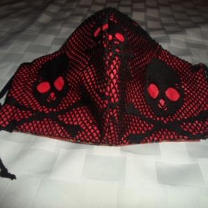 Hand Crafted | Accessories | Vintage Skull Lace Face Mask | Poshmark